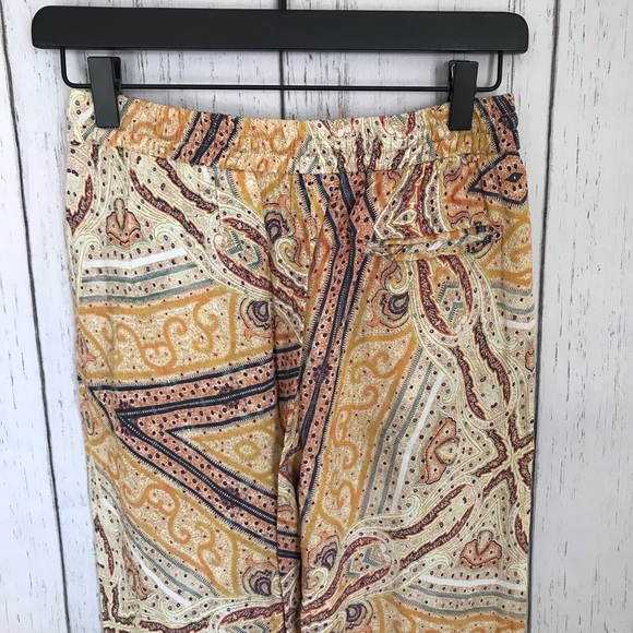 Zara | Pants & Jumpsuits | Zara Woman Paisley Drawstring Pants | Poshmark